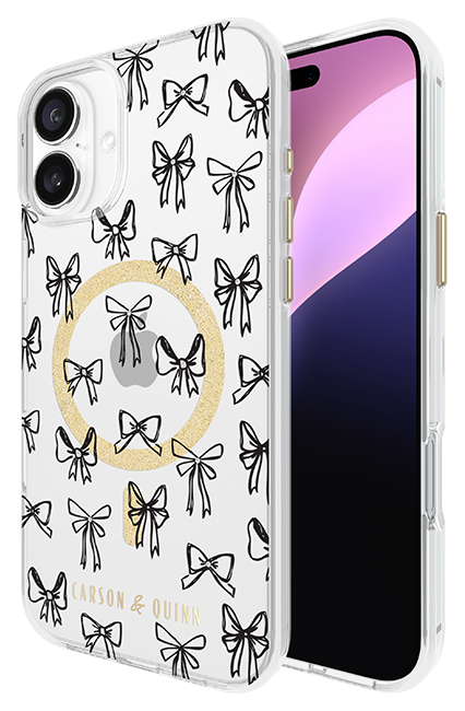 Carson & Quinn Bows Dress to Impress with MagSafe Case - iPhone 16 Plus ...