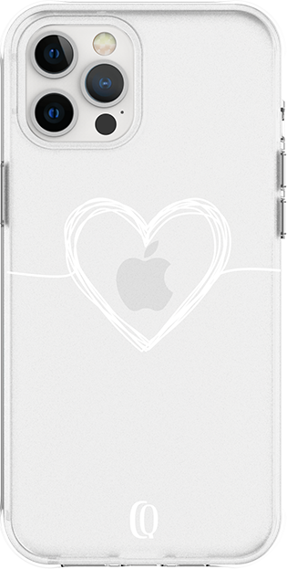 Carson & Quinn Clear Heart Case - iPhone 12 Pro Max - AT&T