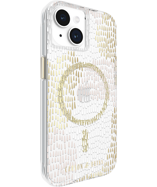 Carson & Quinn Glamour In Gold with MagSafe Case - iPhone 15/14/13 - AT&T