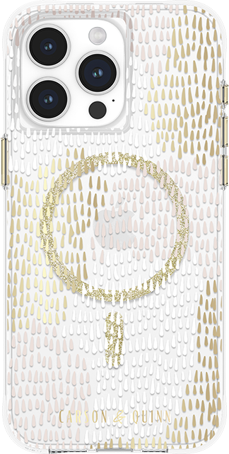 Carson & Quinn Glamour In Gold with MagSafe Case - iPhone 15 Pro Max - AT&T