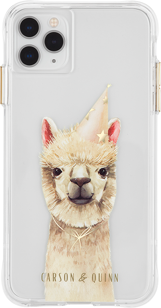 Estuche Carson & Quinn Party Llama - iPhone 11 Pro Max XS Max - AT&T