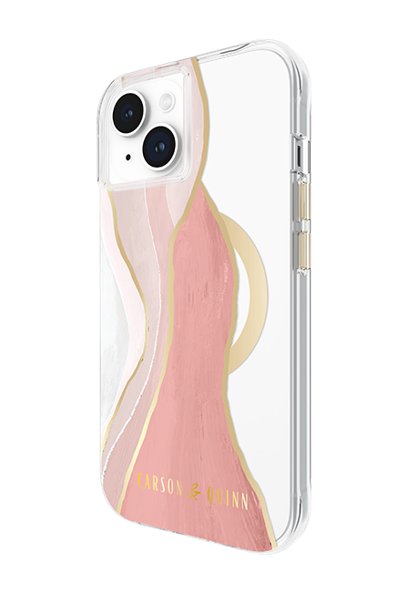 Carson & Quinn Pink Desert Nights with MagSafe Case - iPhone 15/14/13 ...