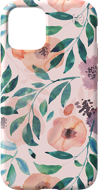 Estuche Speck Presidio Edition Watercolor Roses - iPhone 12 mini - AT&T
