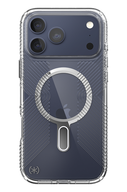 Speck Presidio Perfect-Clear Grip Chrome ClickLock MagSafe Case ...