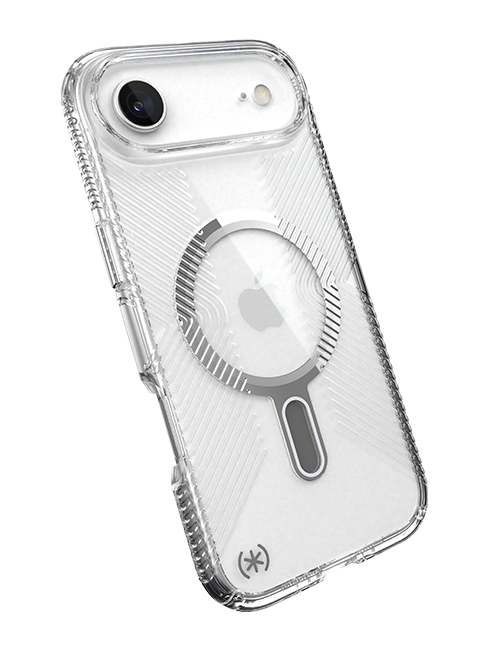 Speck Presidio Perfect-Clear Grip Chrome ClickLock MagSafe Case ...