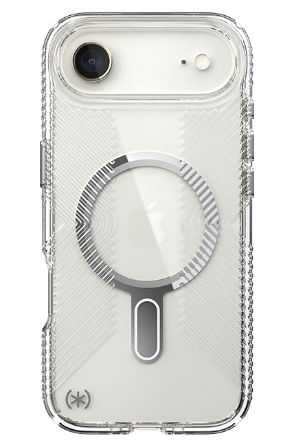 Speck Presidio Perfect-Clear Grip Chrome ClickLock MagSafe Case ...