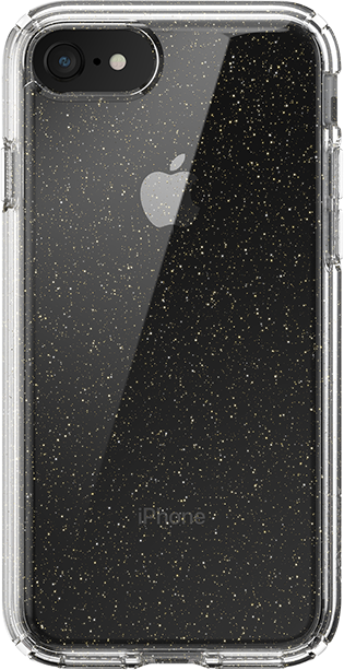 Speck Presidio Silver Glitter Case - iPhone SE (2020)/8/7/6s - AT&T