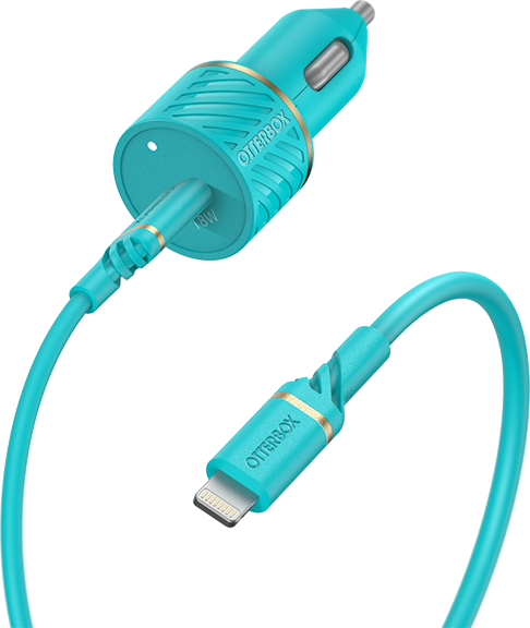 Lightning to USB-C Fast Charge Car Charging Kit - AT&T