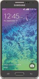 Samsung Galaxy Alpha Charcoal Black [[capacity]] from AT&T