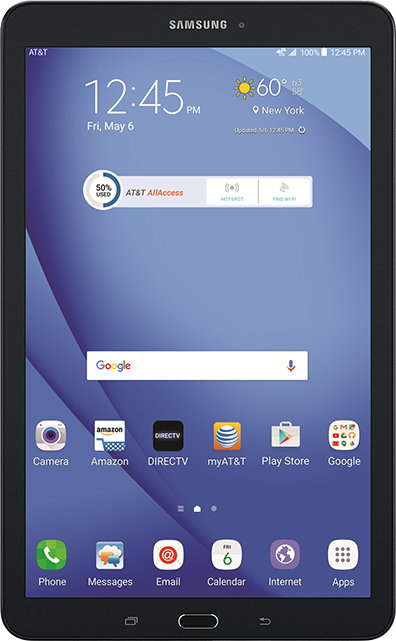 Samsung Galaxy Tab E Black 16 GB from AT&T