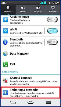 Turn Cellular Data On or Off with the LG G2 (D800) - AT&T Support